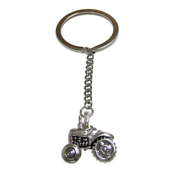 Kiola Designs | Accessories | Toned Detailed Farming Tractor Keychain ...